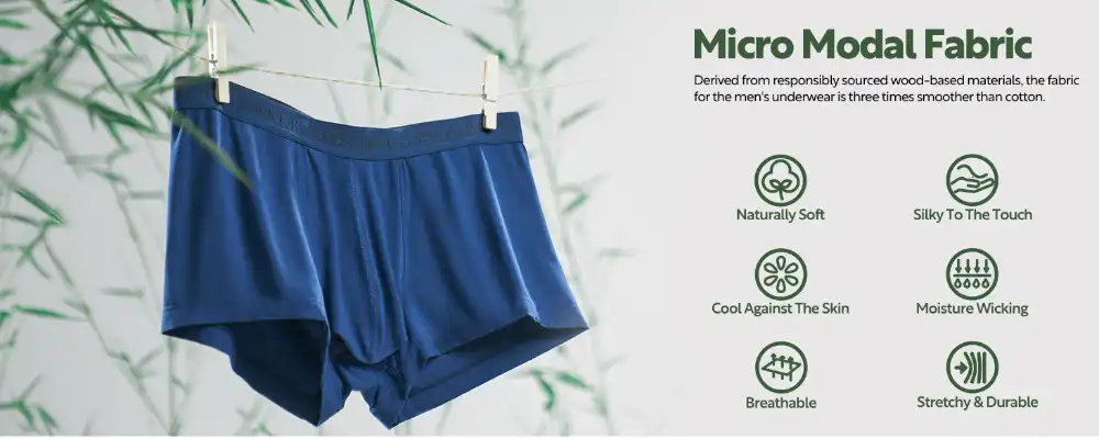 Why Micro Modal Fabric Men’s Underwear Is Popular