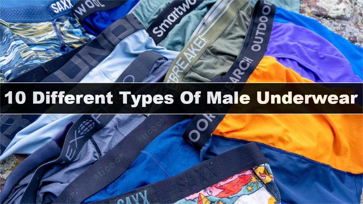 TOP 10 Different Types Of Male Underwear